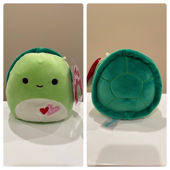 Squishmallows | Other | Last Nwt 5 Henry The Turtle Valentine ...